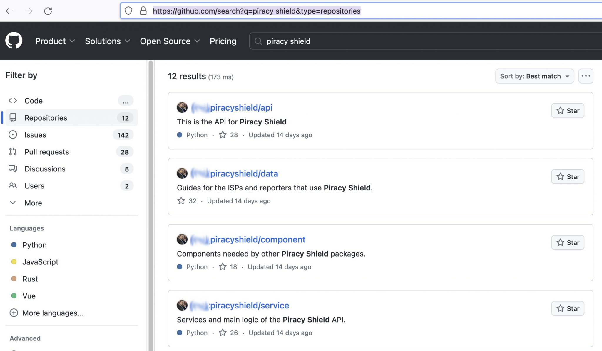 Source code for Italy's Piracy Shield platform published on GitHub, likely by insider - Piracy ...